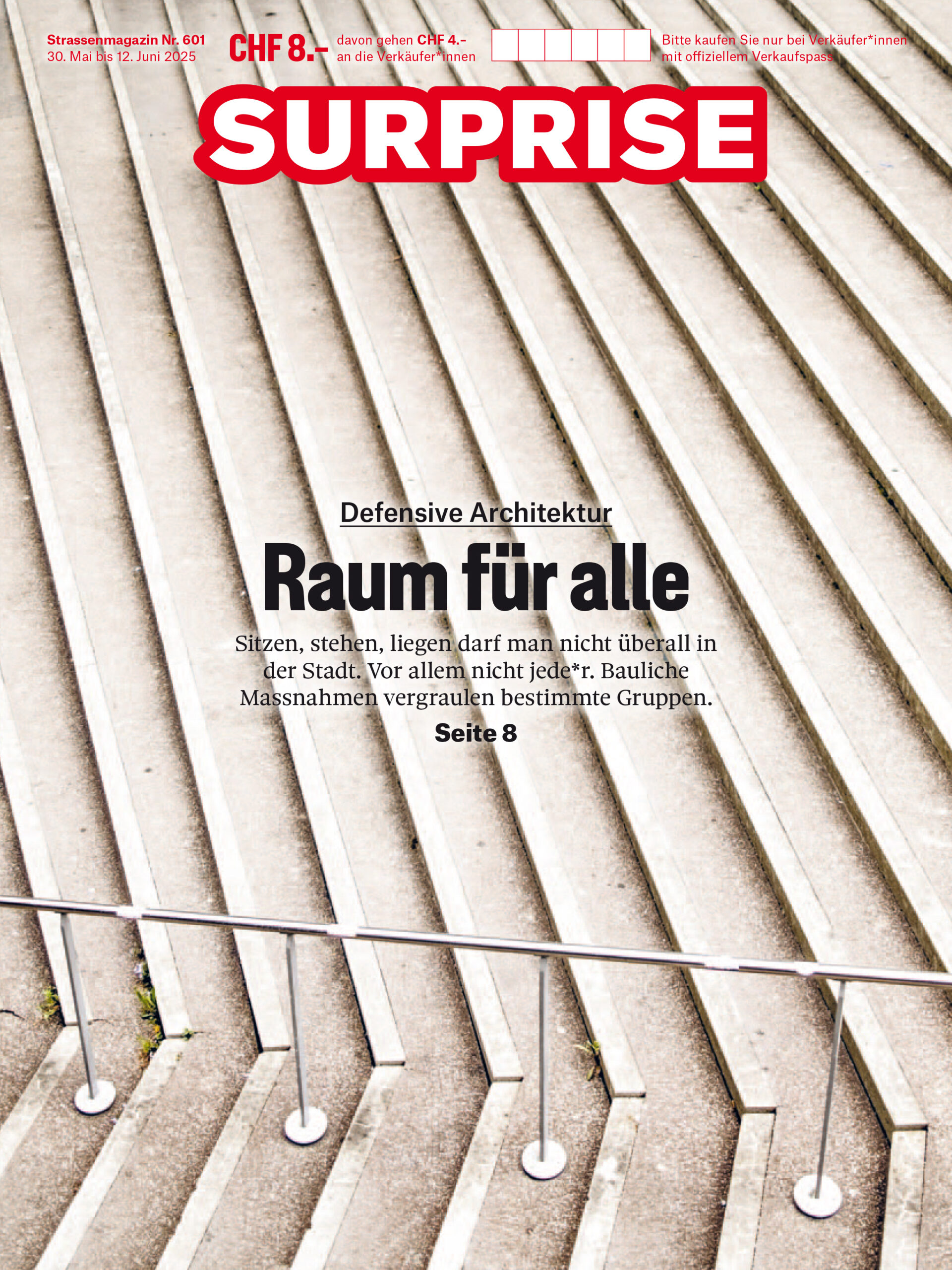 #601 Defensive Architektur: Raum für alle | Surprise
